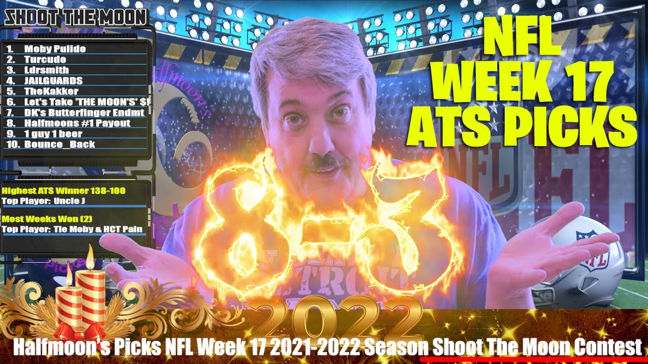 NFL Week 17 ATS Picks for the 2021-2022 Football Season - YouTube