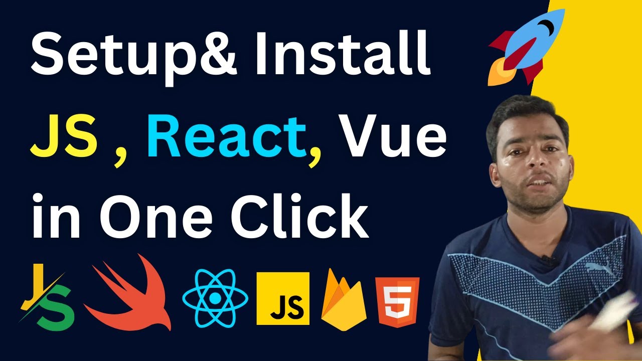 🚀 Set Up Javascript React Or Vue Environment In Just 10 Minutes 💻 Quick Installation Guide