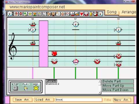 Mario Paint - "Ken Shamrock" WWE Theme - YouTube