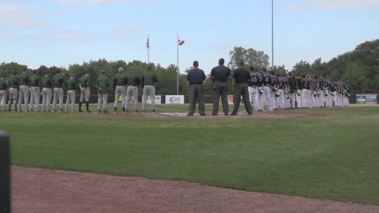 BRYCE SAXON SINGS THE STAR SPANGLED BANNER 2012 IHSA SUPER SECTIONAL ...