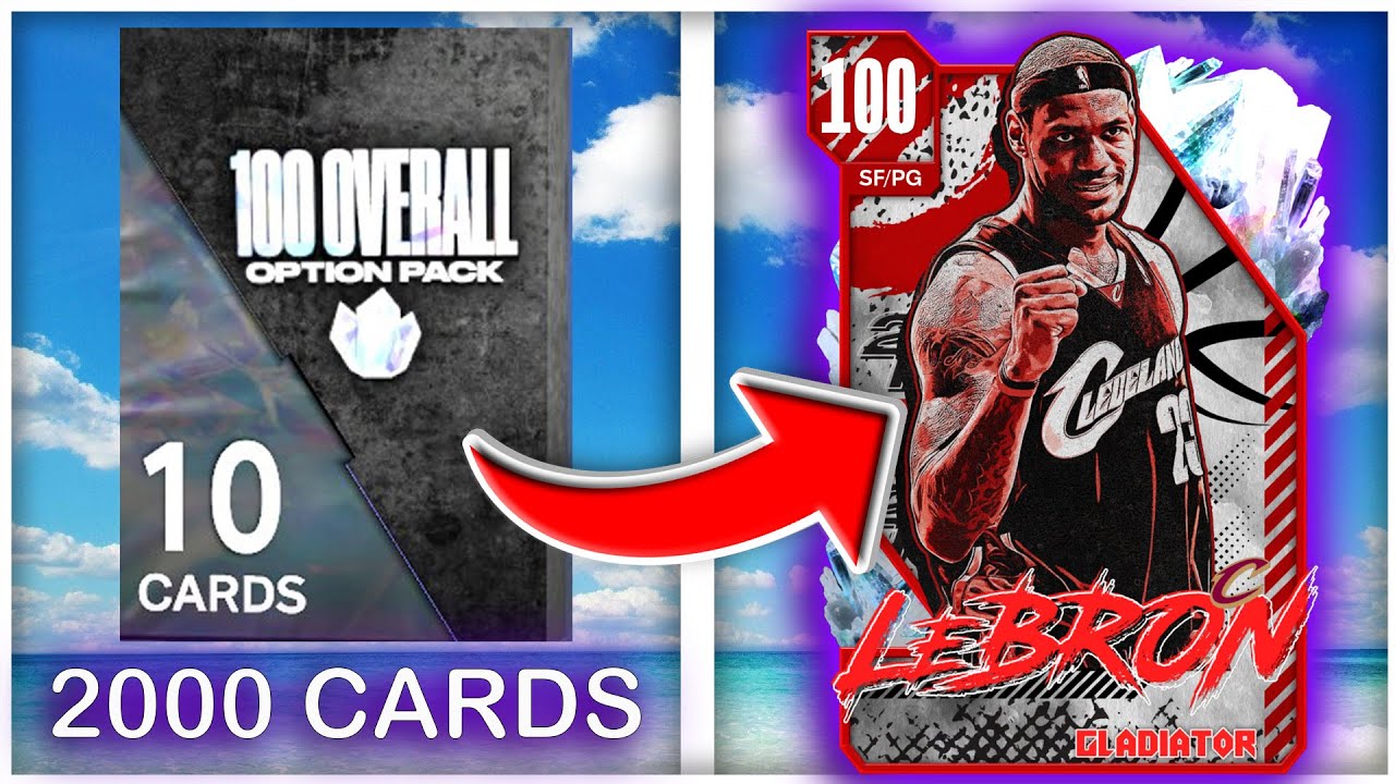 TWO 100 OVERALLS! HOW TO GET THE 100 OVERALL OPTION PACK NBA 2K24 ...
