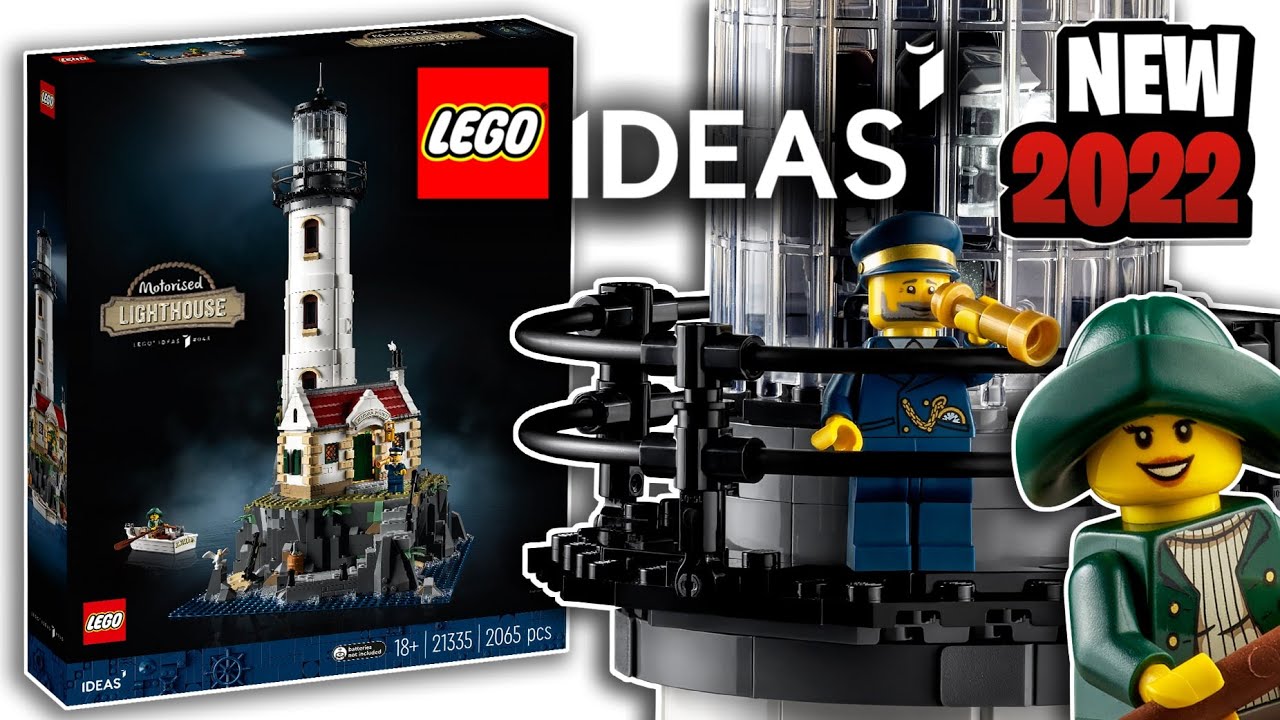 LEGO IDEAS Motorized Lighthouse Set OFFICIALLY Revealed | Brick Finds ...