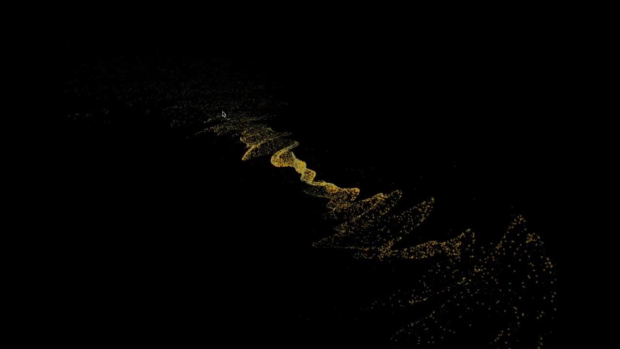 update : case-study on webgl particles in threejs, =) - YouTube