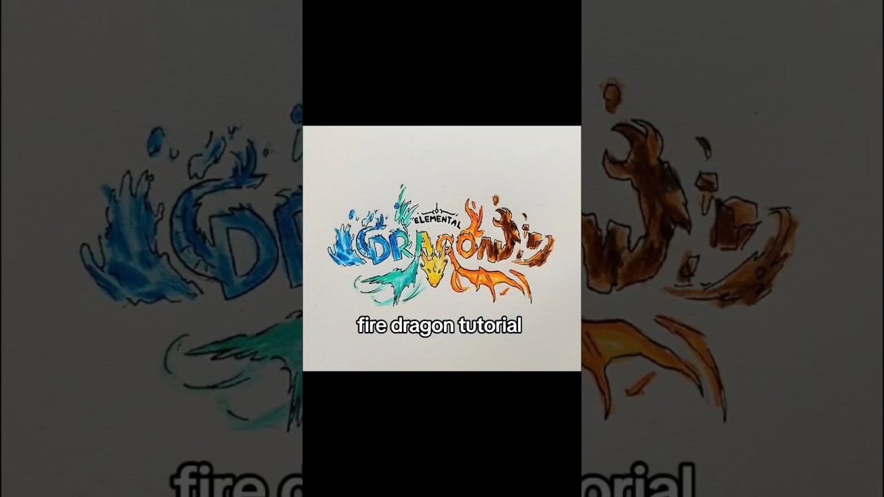 Fire Dragon tutorial 😱 Stickman #drawmaster - YouTube