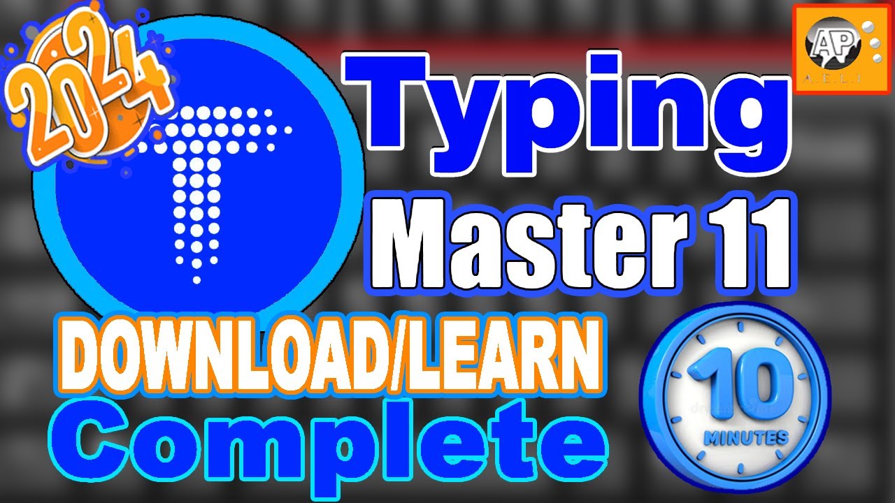How to learn / download typing master 11 in 10 minutes Urdu/Hindi ...