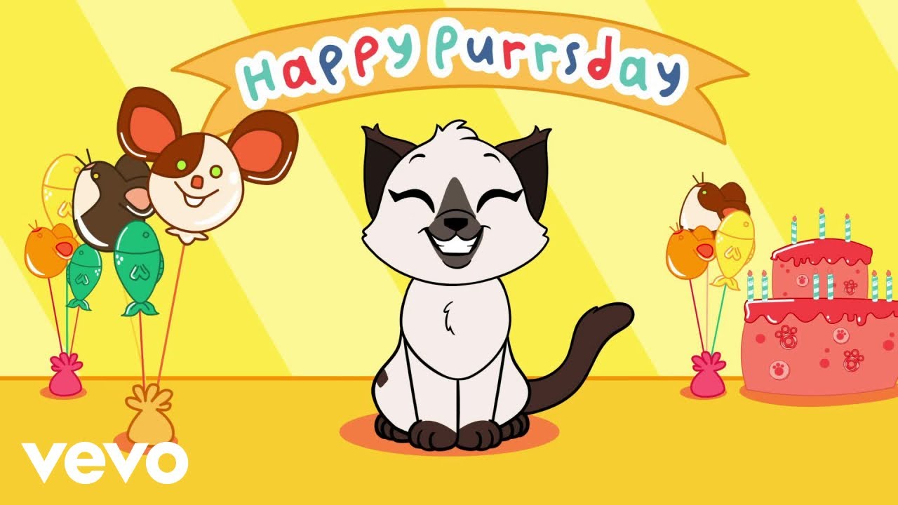 The High Meows - Happy purrsday - YouTube
