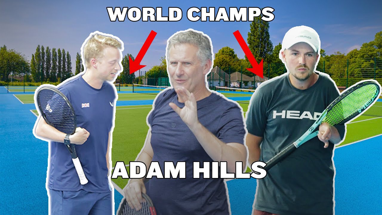 Adam Hills Takes on Para Standing Tennis with European and World ...