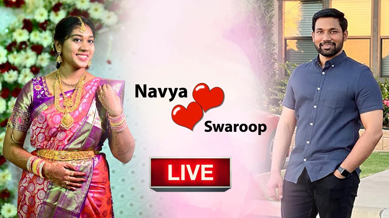 🔴 Wedding Ceremony | Navya weds Swaroop | Events Capture | Rayudu Clickz - YouTube