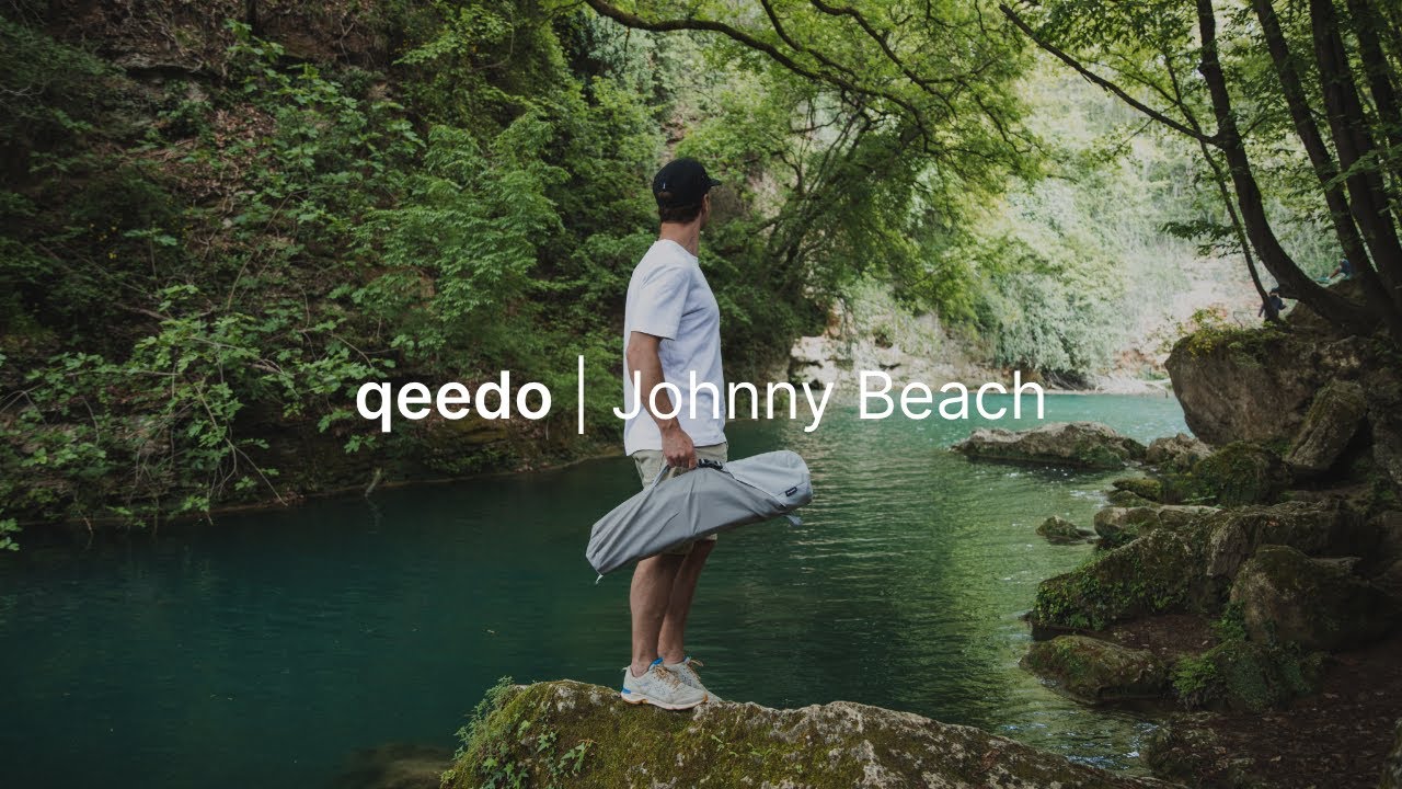 qeedo | Johnny Beach 🏖️ Der ultimative Strandstuhl - Teaser - YouTube