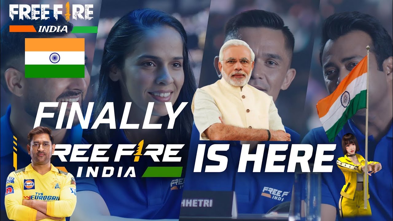Free Fire India is here 🔥🇮🇳 100% OFFICIALI LONCHD - YouTube