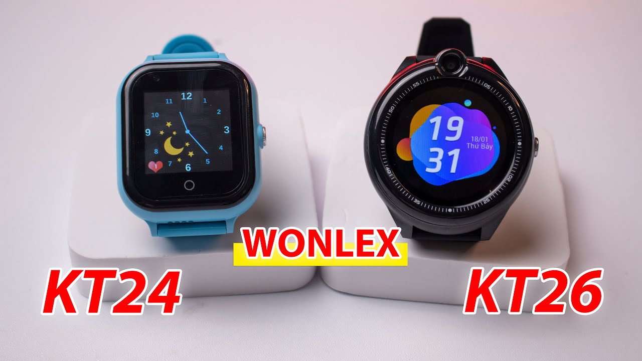 Review Wonlex KT24 & KT26 - Đồng hồ định vị trẻ em hot nhất hiện tại ...
