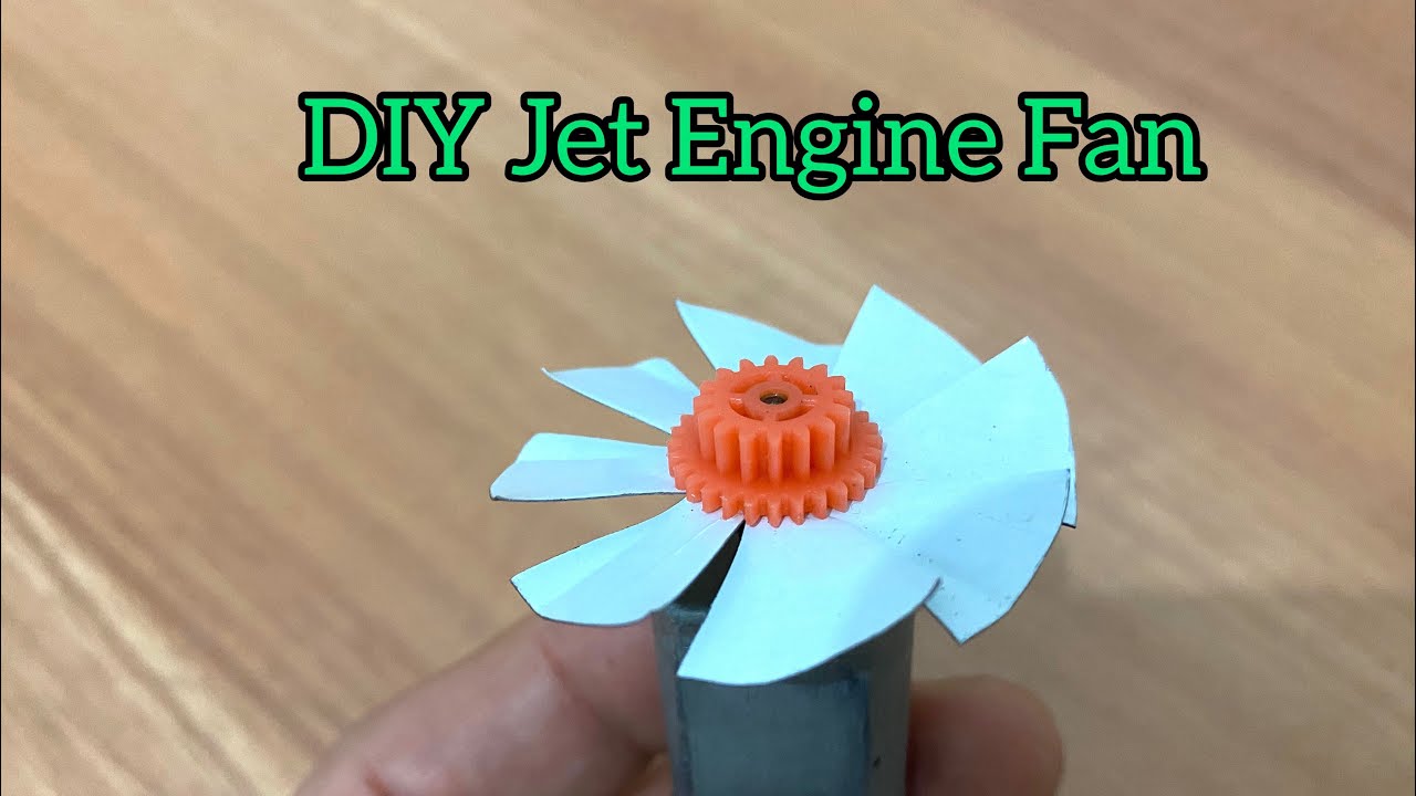 How to Make Incredibly Powerful Jet Engine Fan | DIY | - YouTube