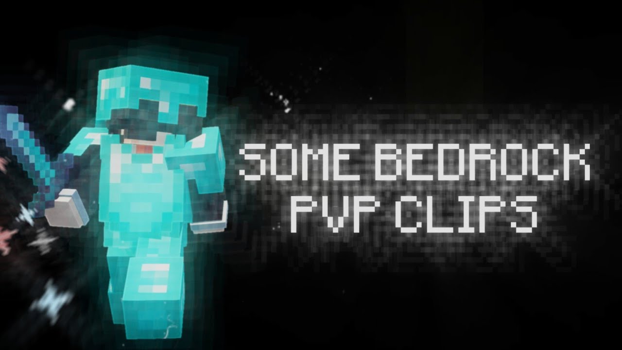 Some Bedrock PvP Clips - YouTube