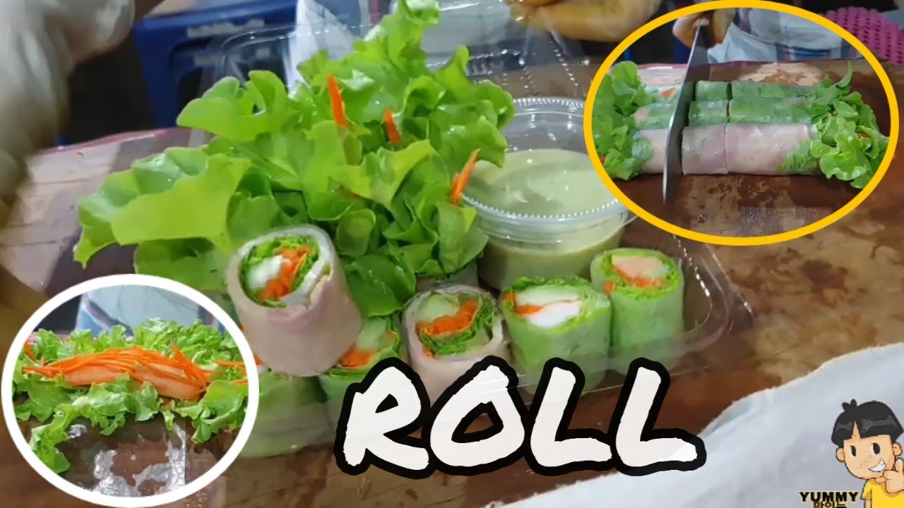 Spring Roll - YUMMY Street food - 2020 - YouTube