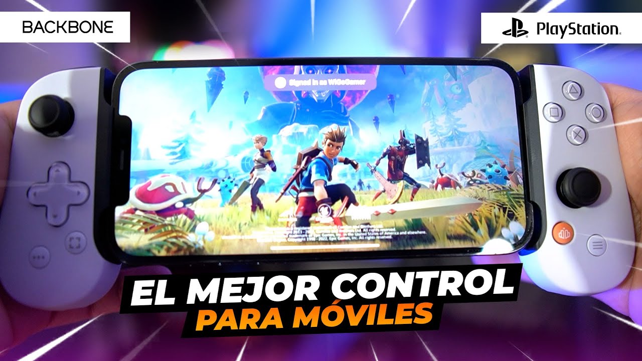 BACKBONE ONE PLAYSTATION 🎮 El mejor control para móviles 🎮 - YouTube