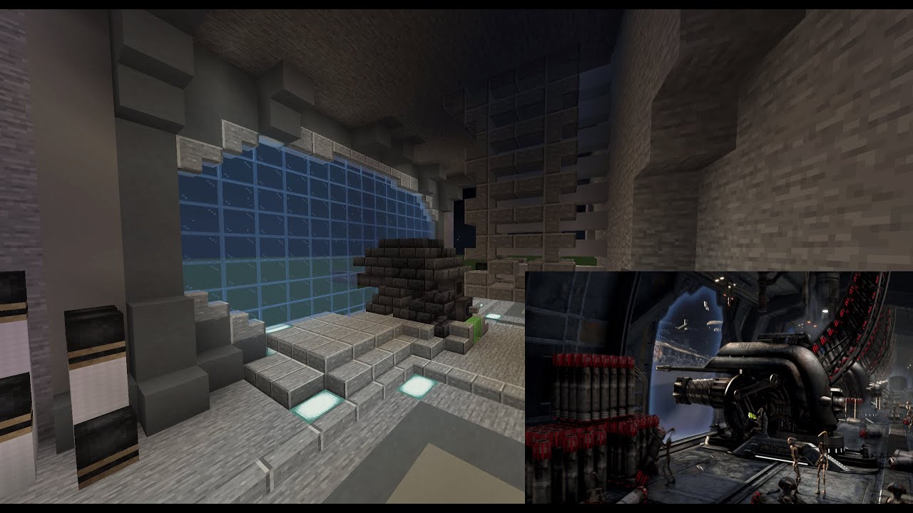 Create Big Cannon mod~ Star Wars flak gun in Minecraft - YouTube