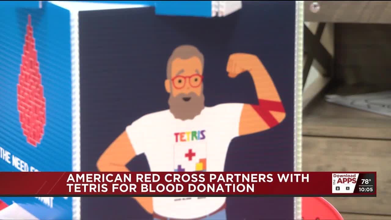 American Red Cross partners with Tetris video game to help encourage ...