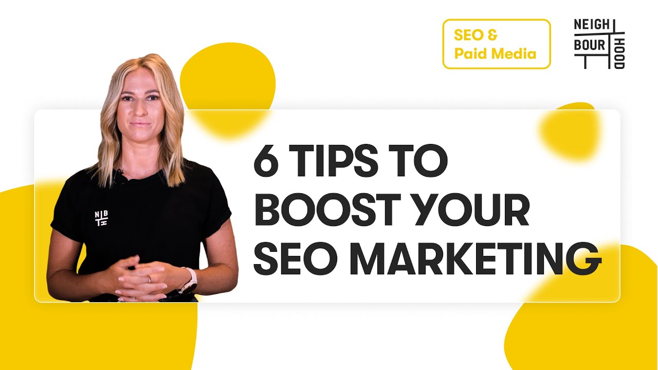 6 Expert Tips to Master & Boost your SEO Marketing - YouTube