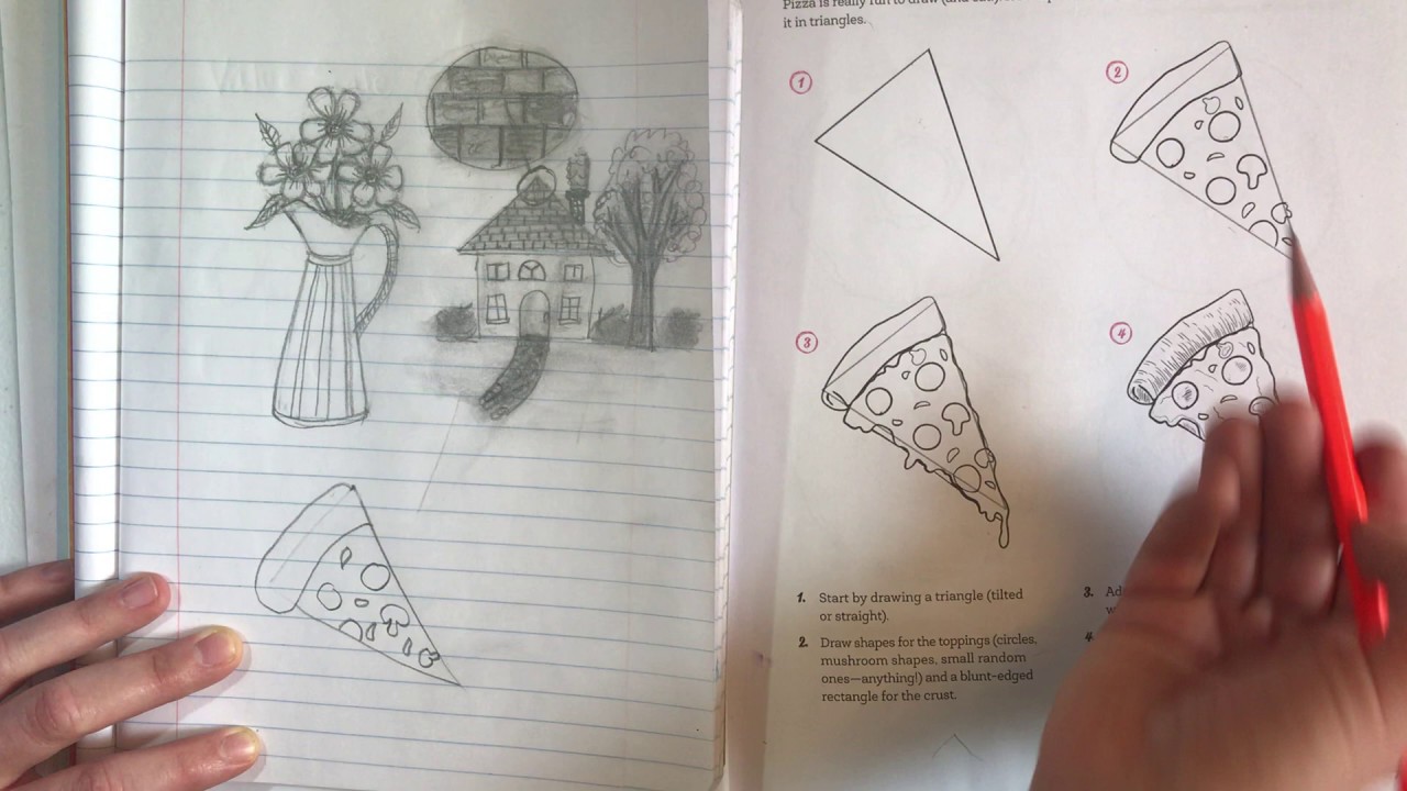 How to Draw Pizza - Shading, Blending, Too much Singing - YouTube