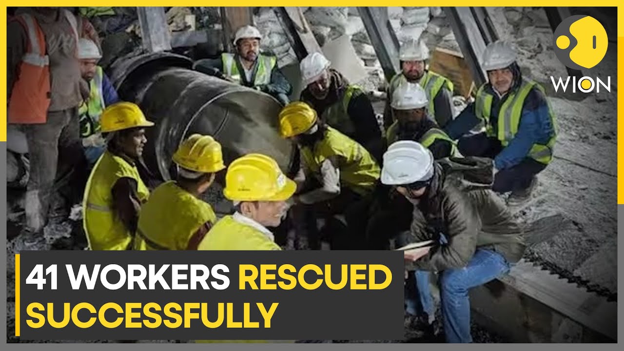 Uttarkashi Tunnel Rescue: All 41 workers rescued from tunnel after 17 ...