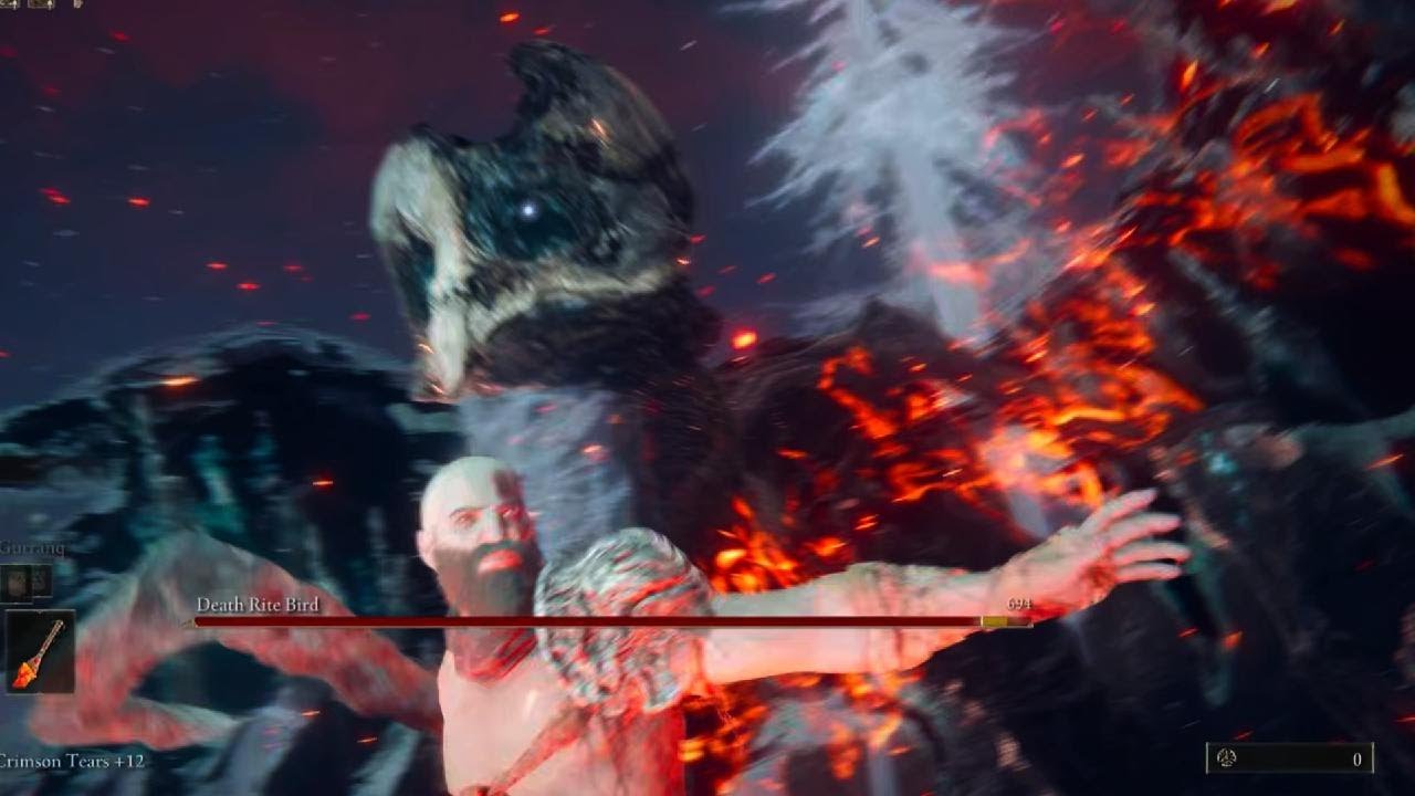 Kratos vs The Death Rite Bird - YouTube