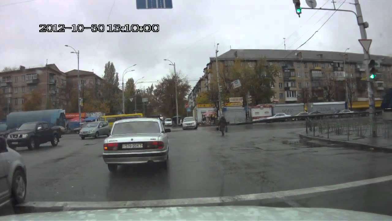 Grandma Crossing the Road - YouTube