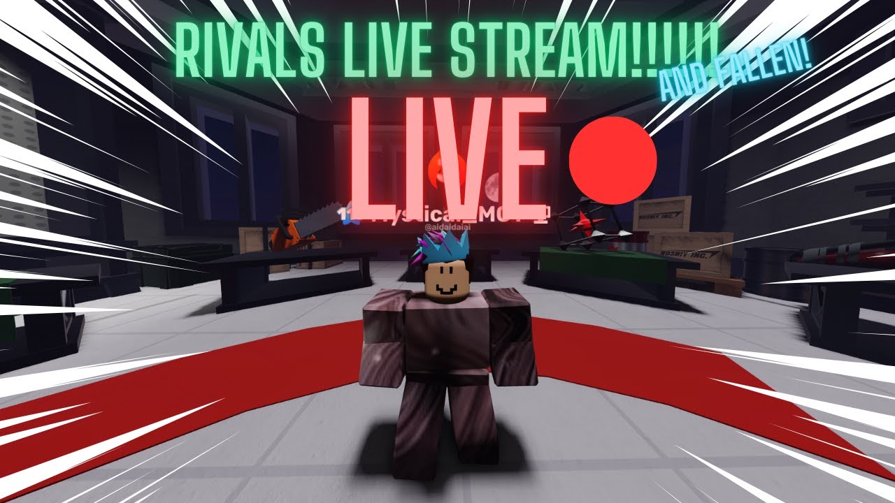 Streaming Rivals And Fallen Survival! (Fallen, and Rivals) (Roblox ...