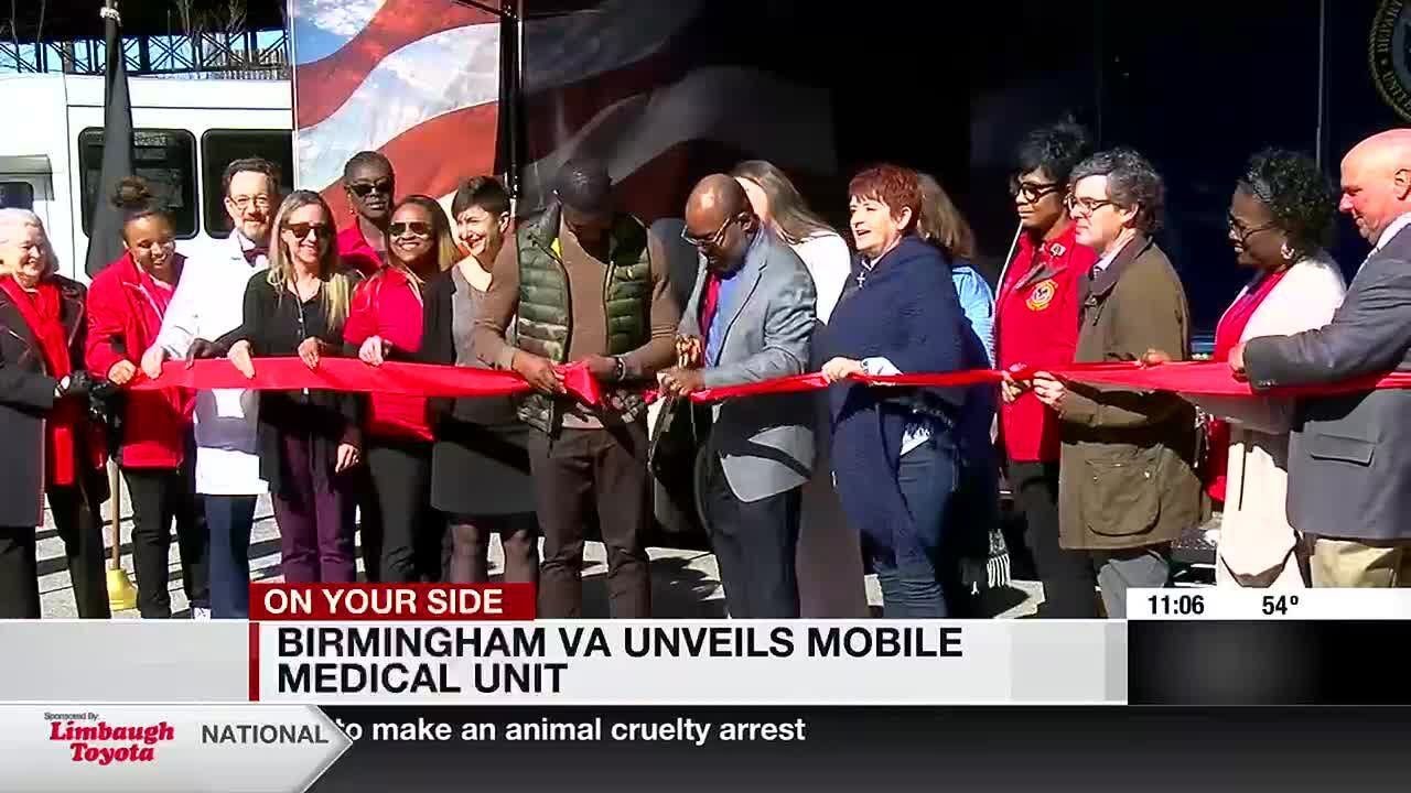 Birmingham VA unveils mobile medical unit - YouTube