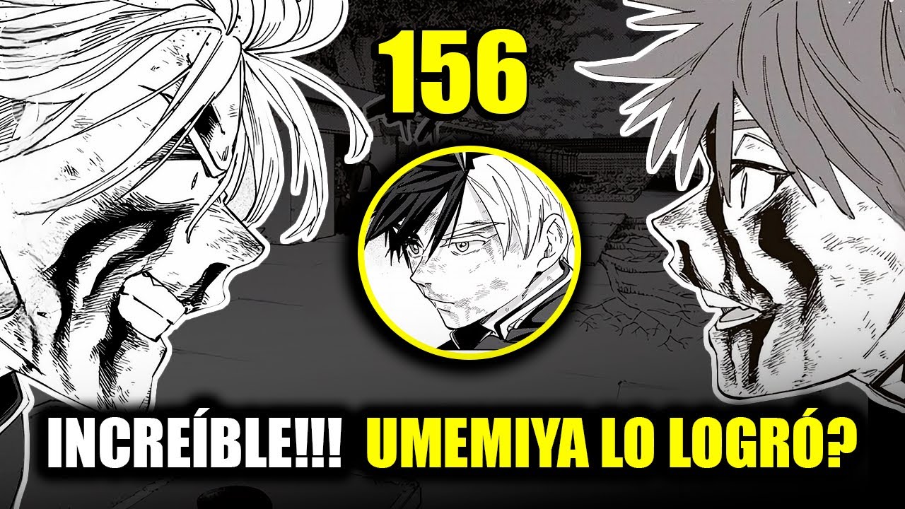 UMEMIYA DA EL GOLPE DEFINITIVO!!! ¿TODO TERMINO? | WIND BREAKER 156 ...