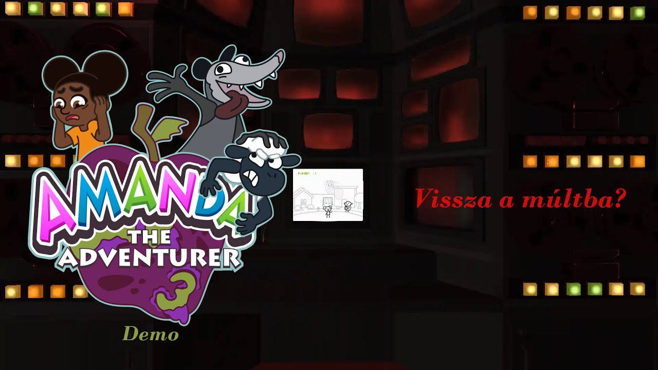 Mi történt Amanda múltjában? - Amanda the Adventurer 3 demo - YouTube