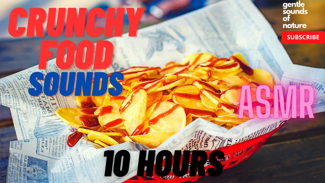 Crunchy Food Sounds ASMR (10 hours) - YouTube