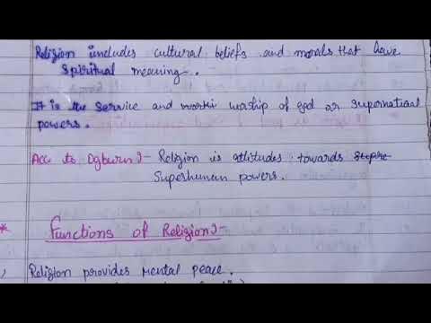 what is Religion?Functions &Role of religion in social institution ...