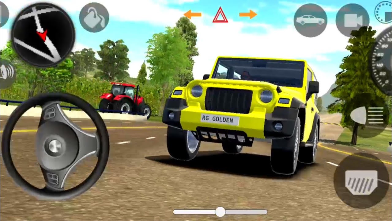 DOLLAR SONG INDIAN CARS 🔥MODIFIED DRIVING 3D THAR 😈INDIAN CARS 💥 ...