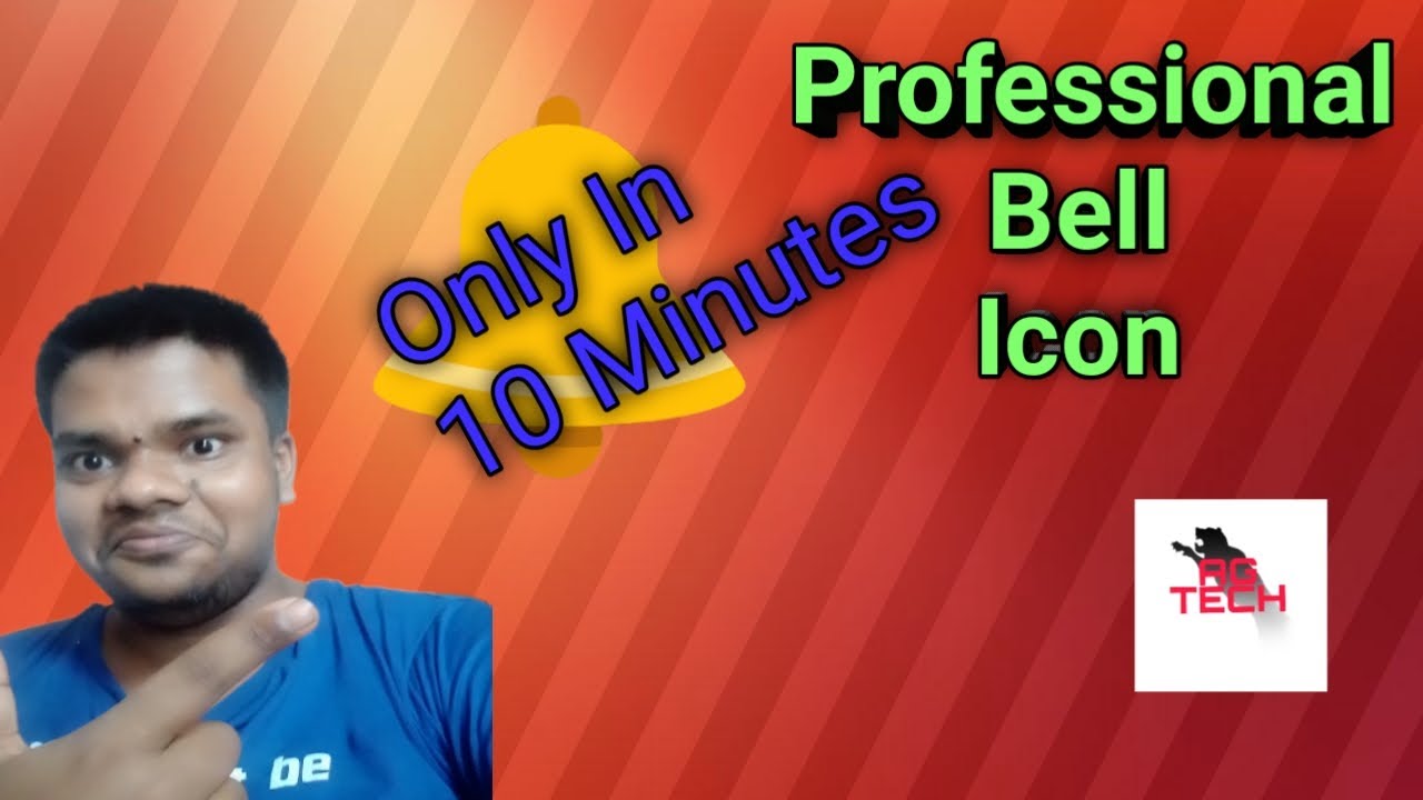 PROFESSIONAL BELL ICON | Only in 10 Minutes | Tutorial - YouTube