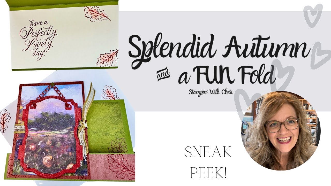 Fun Fold with Autumn Expressions: Picture Frame Highlight Stampin Up! - YouTube