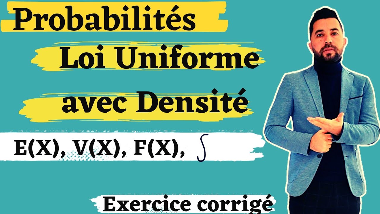 Calcul Intégrale avec la Loi Uniforme continue - YouTube