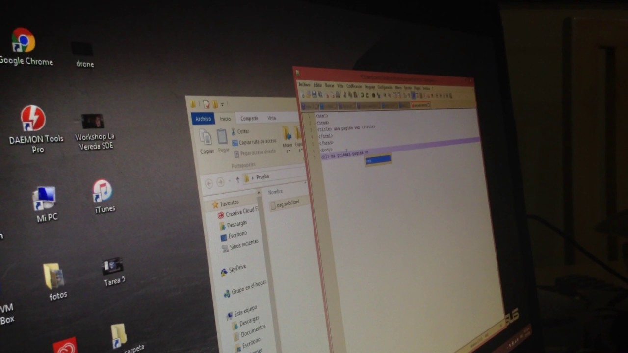 Como hacer una paging web simple - YouTube