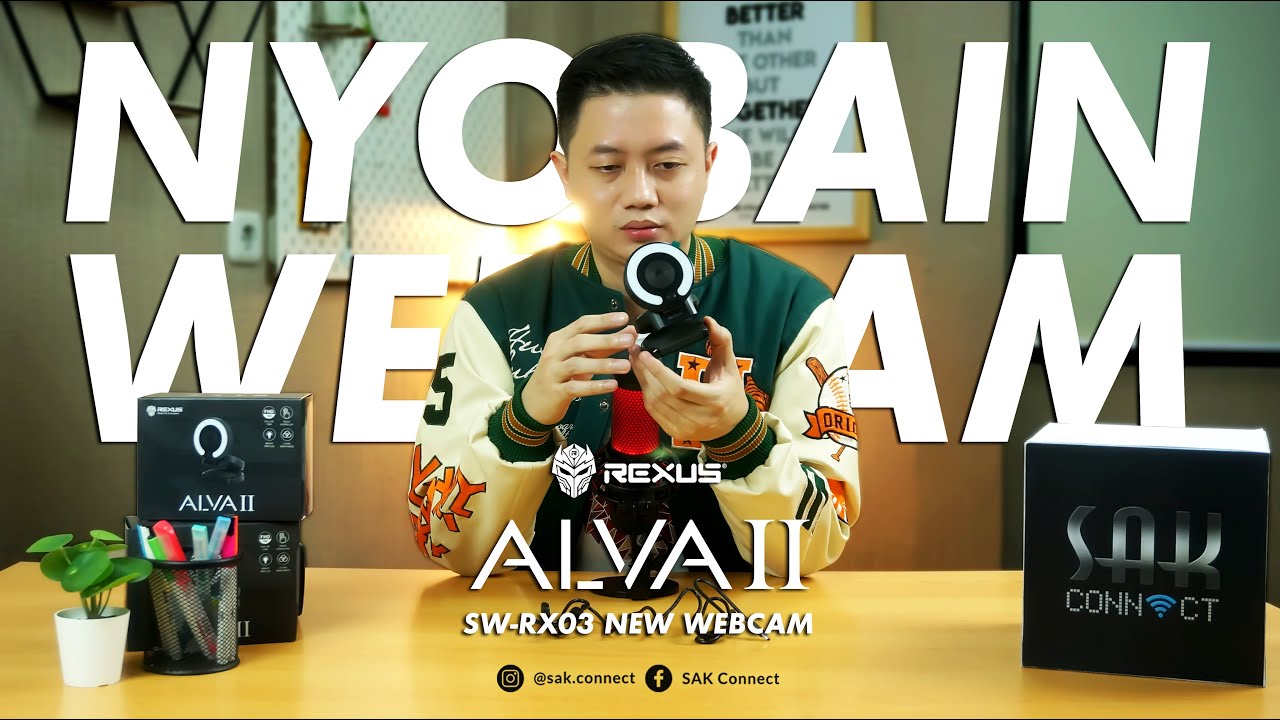 Nyobain Webcam Rexus Alva II SW-RX03 - Inilah Kualitasnya!!! - YouTube
