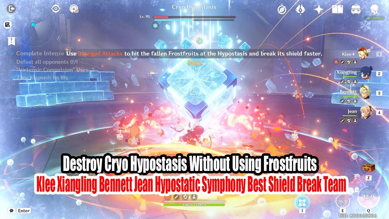Destroy Cryo Hypostasis Without Using Frostfruits - Hypostatic Symphony ...
