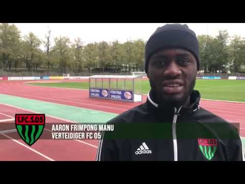 Aaron Manu vor der Partie: 1. FC Schweinfurt 05 - 1. FC Nürnberg II ...