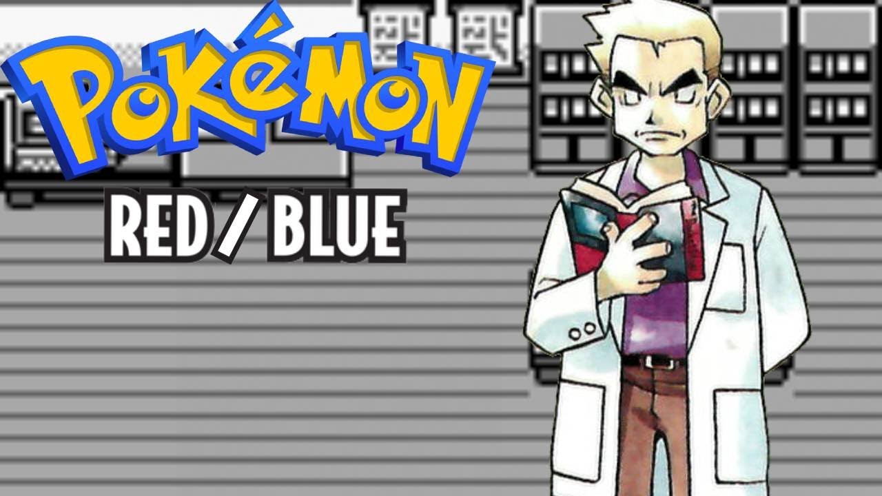 Pokémon Red/Blue - VS Prof. Oak - YouTube