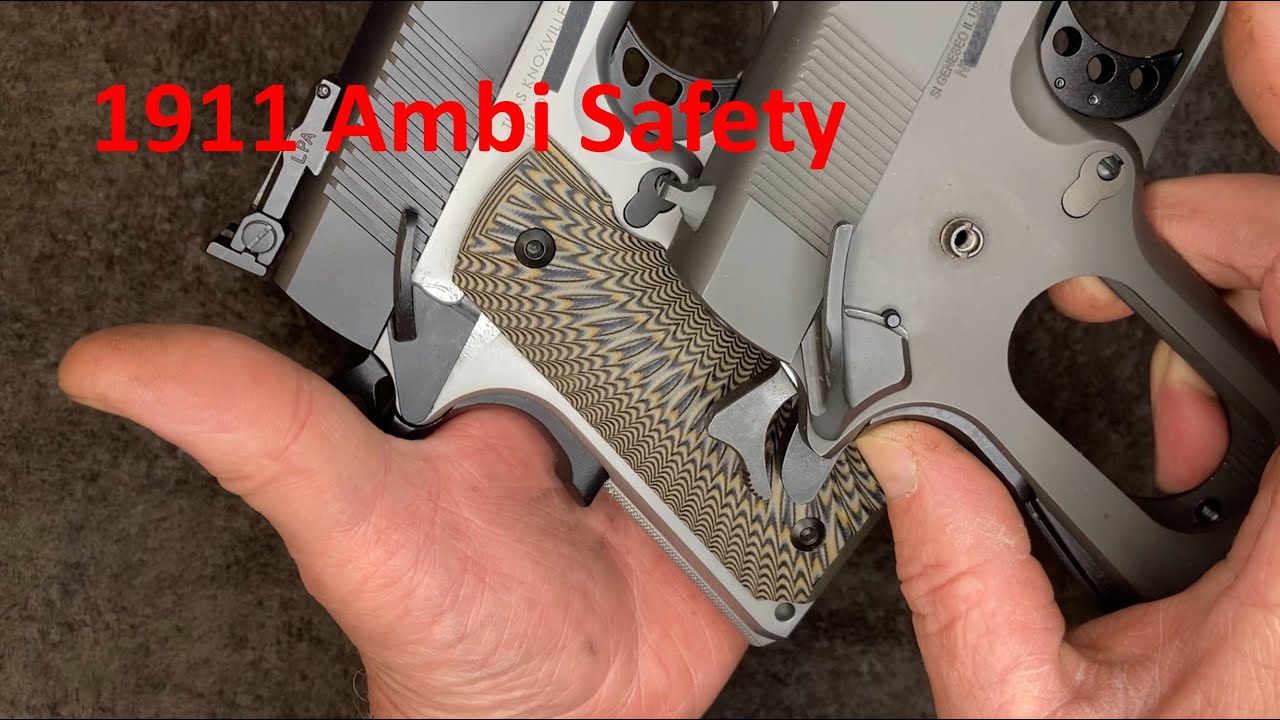 1911 Ambi Safety Options - YouTube