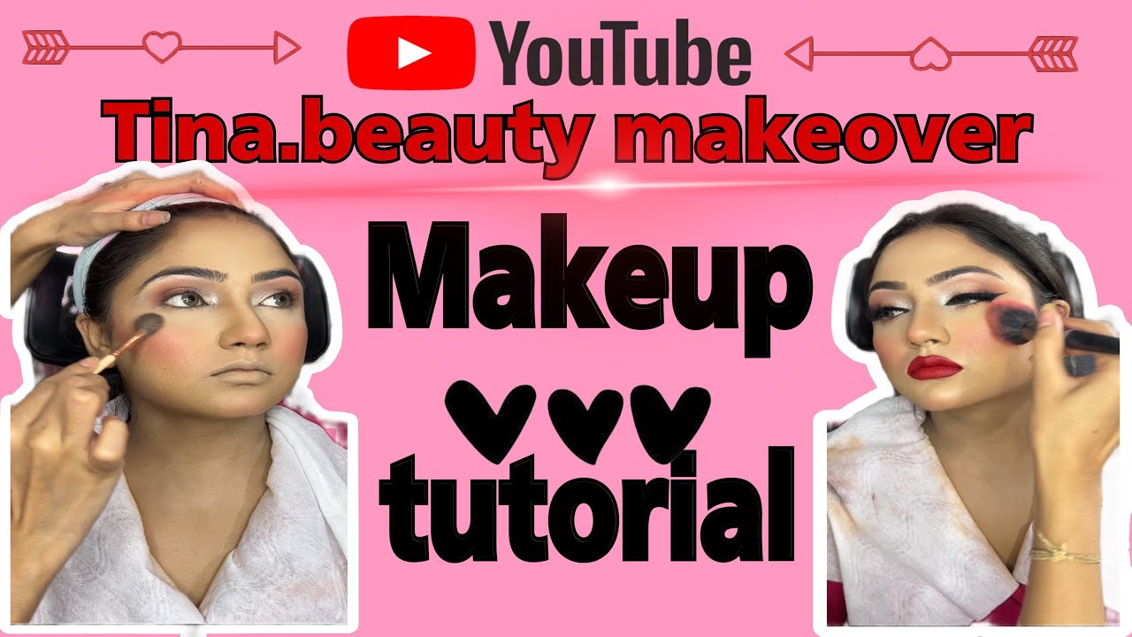 Bold soft glowing makeup tutorial 👉🧿 - YouTube