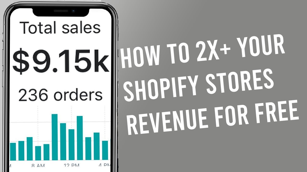 How To 2X Your Shopify Stores Revenue - YouTube