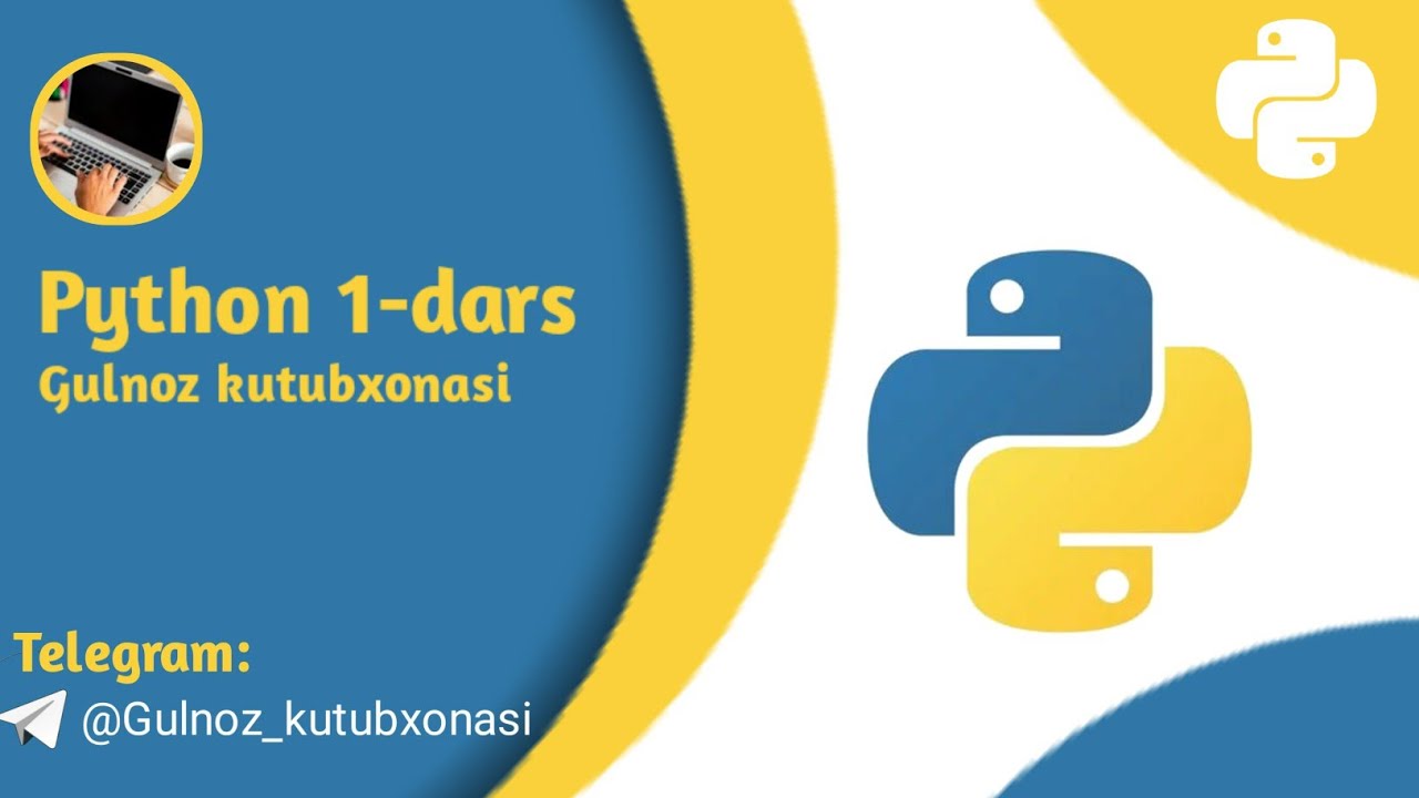 Python - 1-dars | Gulnoz_kutubxonasi.t.me live 16.11.2022 | ustozlarga tavsiya qilinadi - YouTube