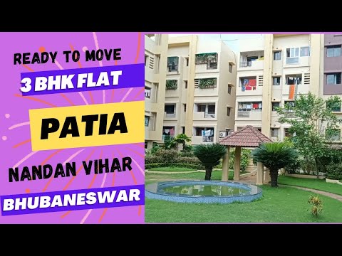 3 Bhk Ready to Move Apartment Near KIIT at Patia, Nandan Vihar ...