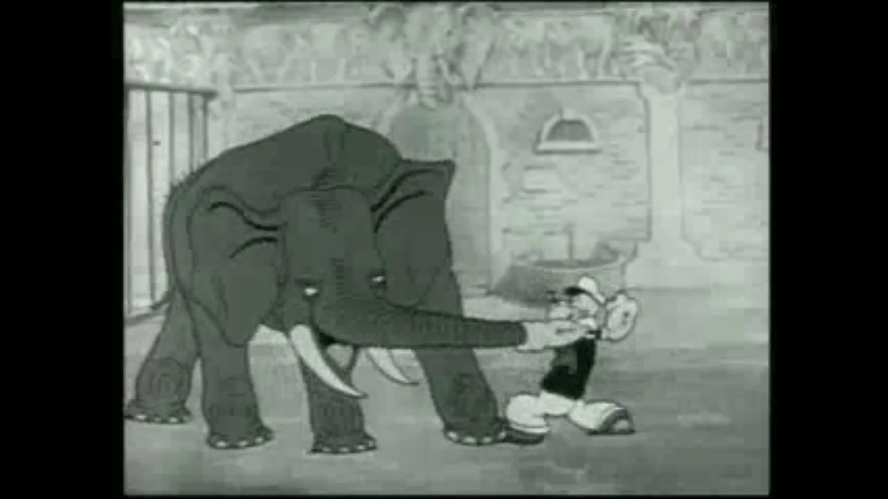 Popeye the Sailor Man CLASSIC: Little Swee Pea (Original black/white ...