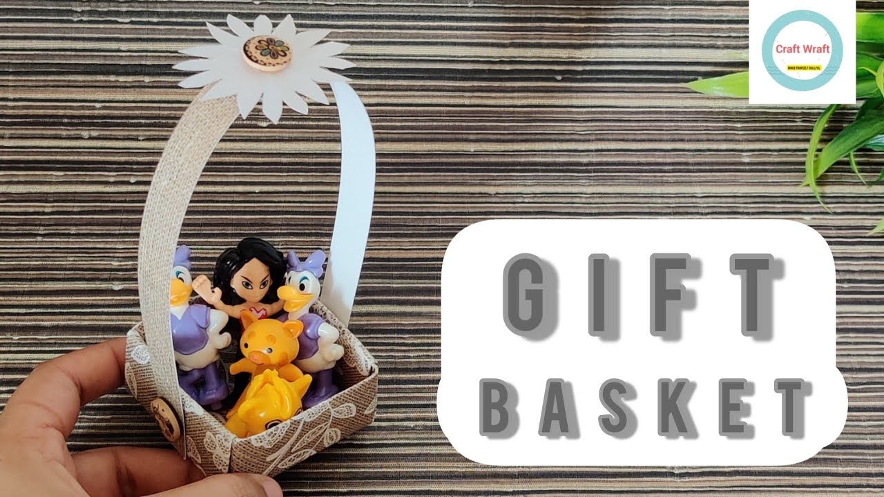 How to Make Mini Paper Basket ll Small and Cute Paper Basket ll simple ...