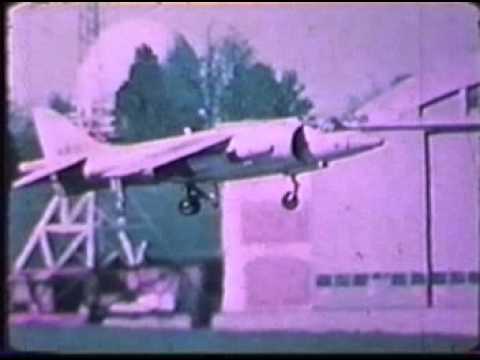 Harrier Hover Flight Test Crash - YouTube