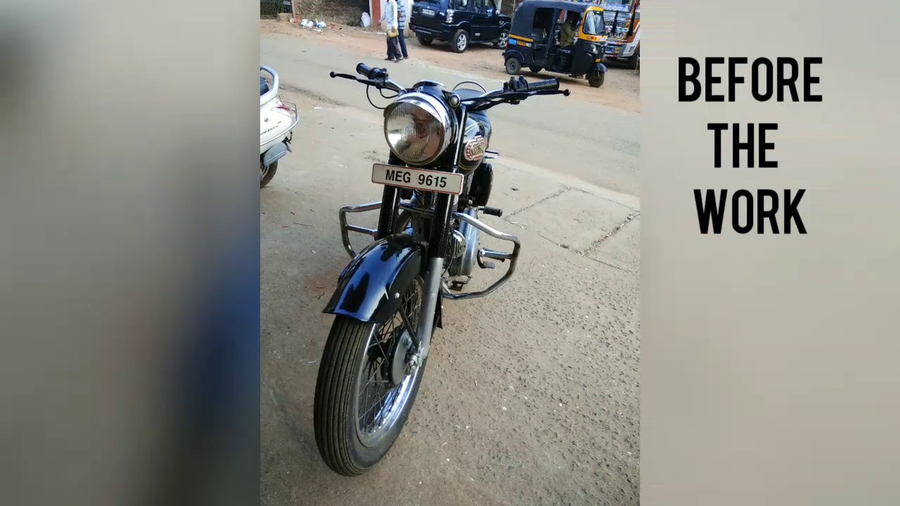 Royal Enfield | Bullet Restoration | 1980 Model | Old Bullet | Bullet ...
